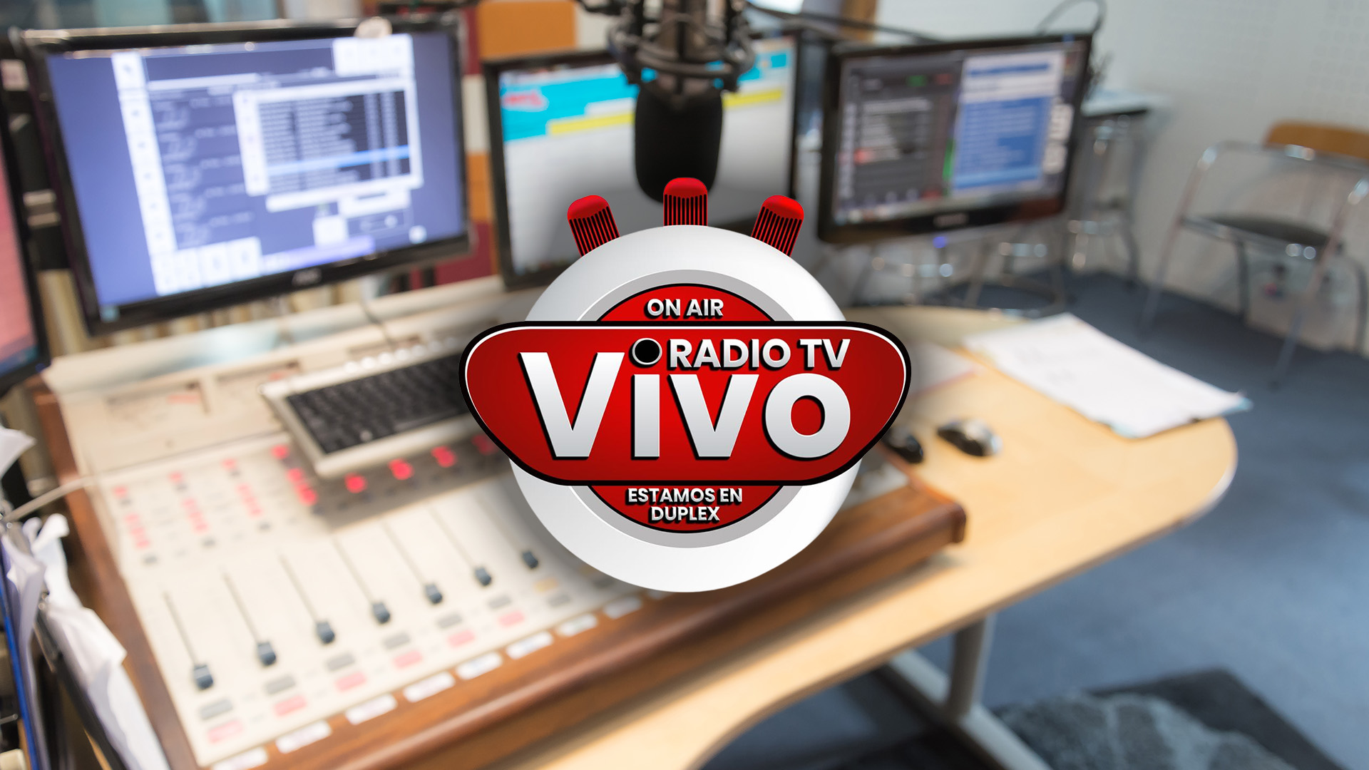 “Los mejores programas en el moderno estudio de Radio Vivo ...